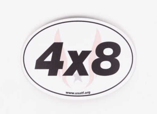 USATF 4x8 Sticker – Team USATF Store
